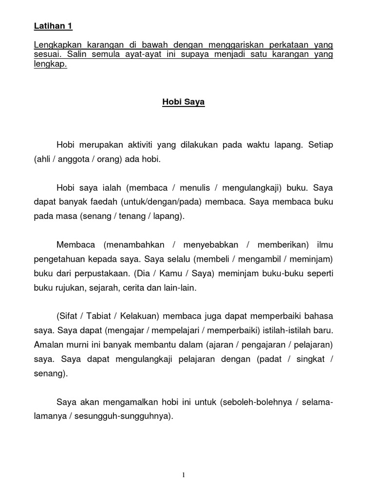 BM Karangan PDF | PDF