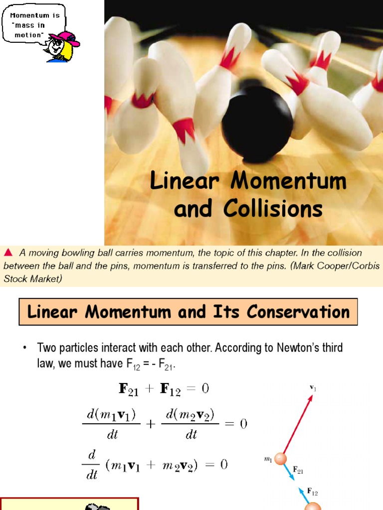 Linear Momentum and Collision Principles | PDF | Collision | Momentum