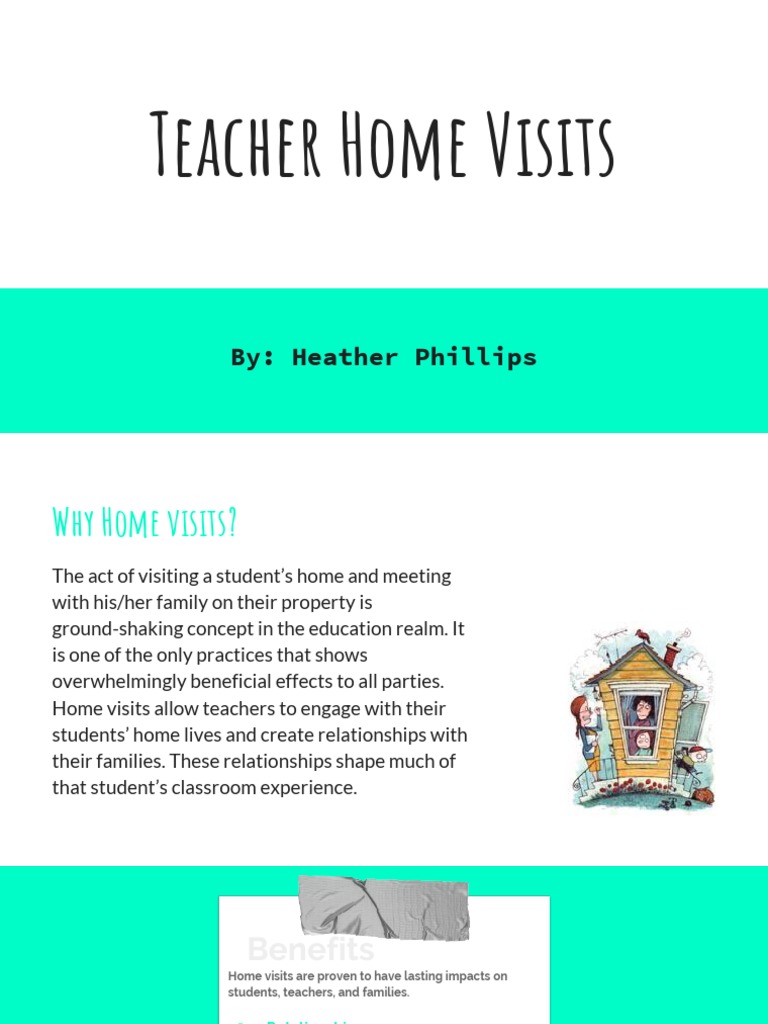 Home Visits | PDF | Teachers | Classroom