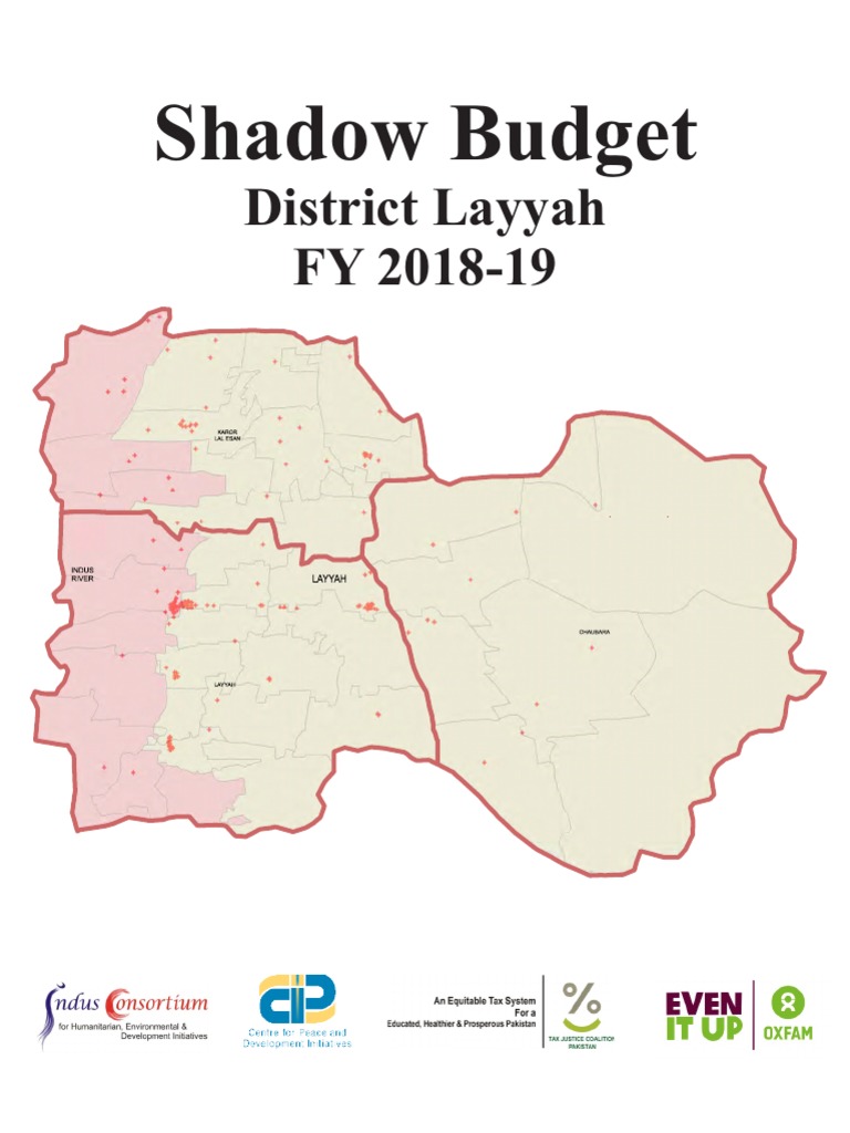District Layyah Shadow Budget FY 2018-19 | PDF | Human Development ...