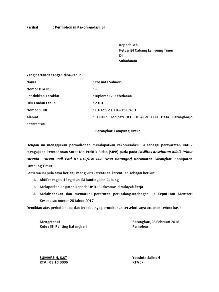 Rekom Ibi | PDF | Pengelolaan Keuangan & Uang | Ilmu Sosial