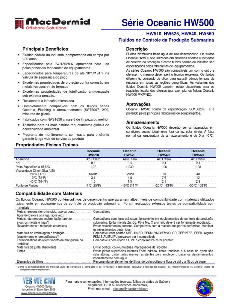 HW525P Portugues - Oceanic - HW500 - Series - FDT - Nov09 PDF | PDF ...