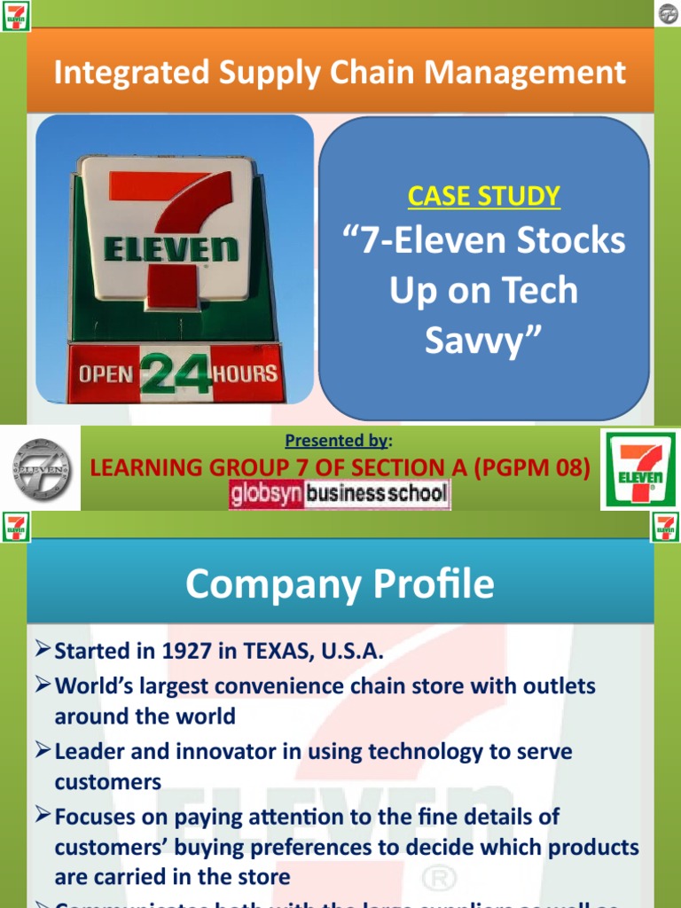 7 Eleven Case - A7 | PDF | Radio Frequency Identification | Inventory
