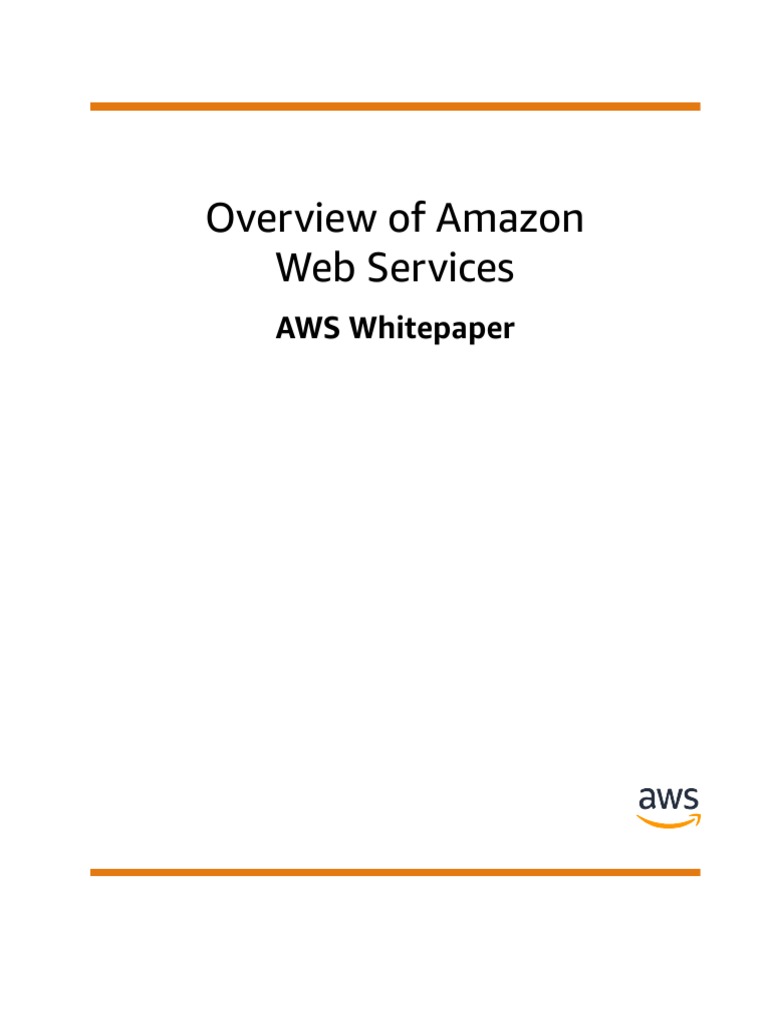 Aws Overview | PDF | Amazon Web Services | Cloud Computing