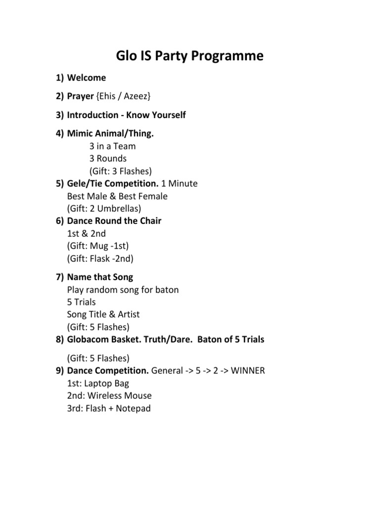 Party Programme | PDF