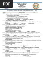 EPP 4 Activity Sheet | PDF