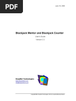 BJA Blank Chart (Blackjack Apprenticeship) | PDF