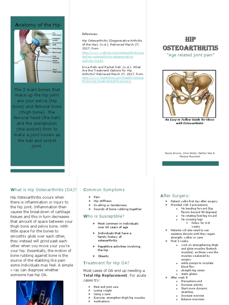 Hip Osteo | PDF | Osteoarthritis | Hip