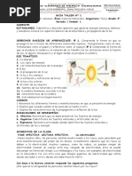Actividades de Fuerza y Movimiento 3° Primaria | PDF