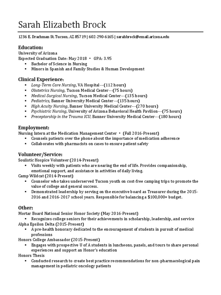 Resume 2018 | PDF