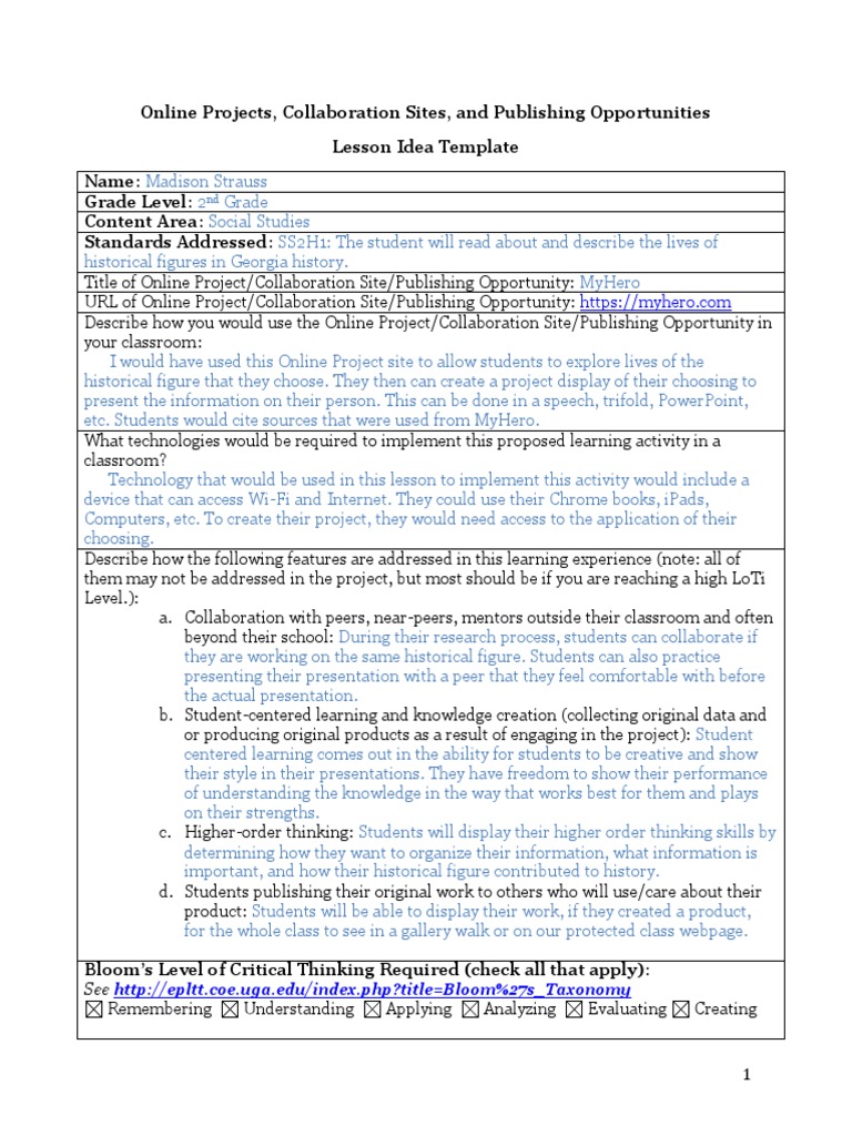 7 Online Project Template 3100 | PDF | Collaboration | Privacy