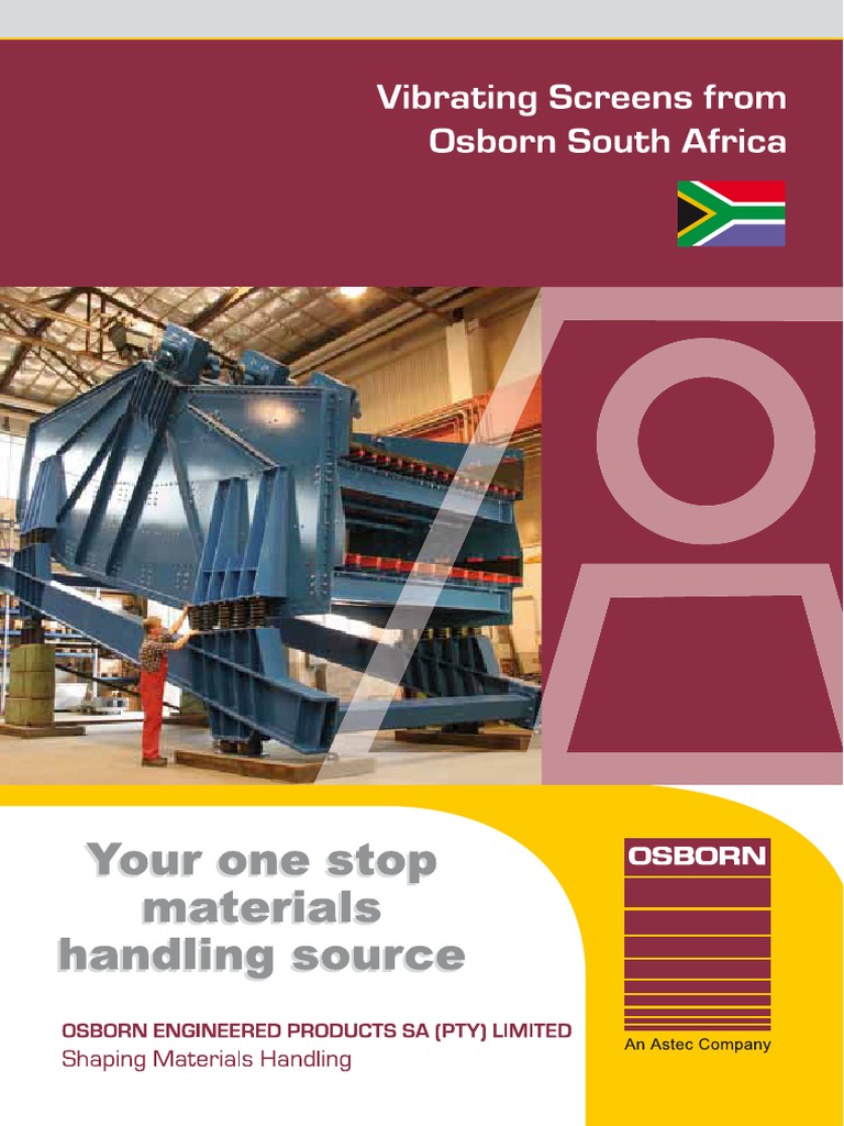 45-Vibrating Screens PDF | PDF | Industries | Nature
