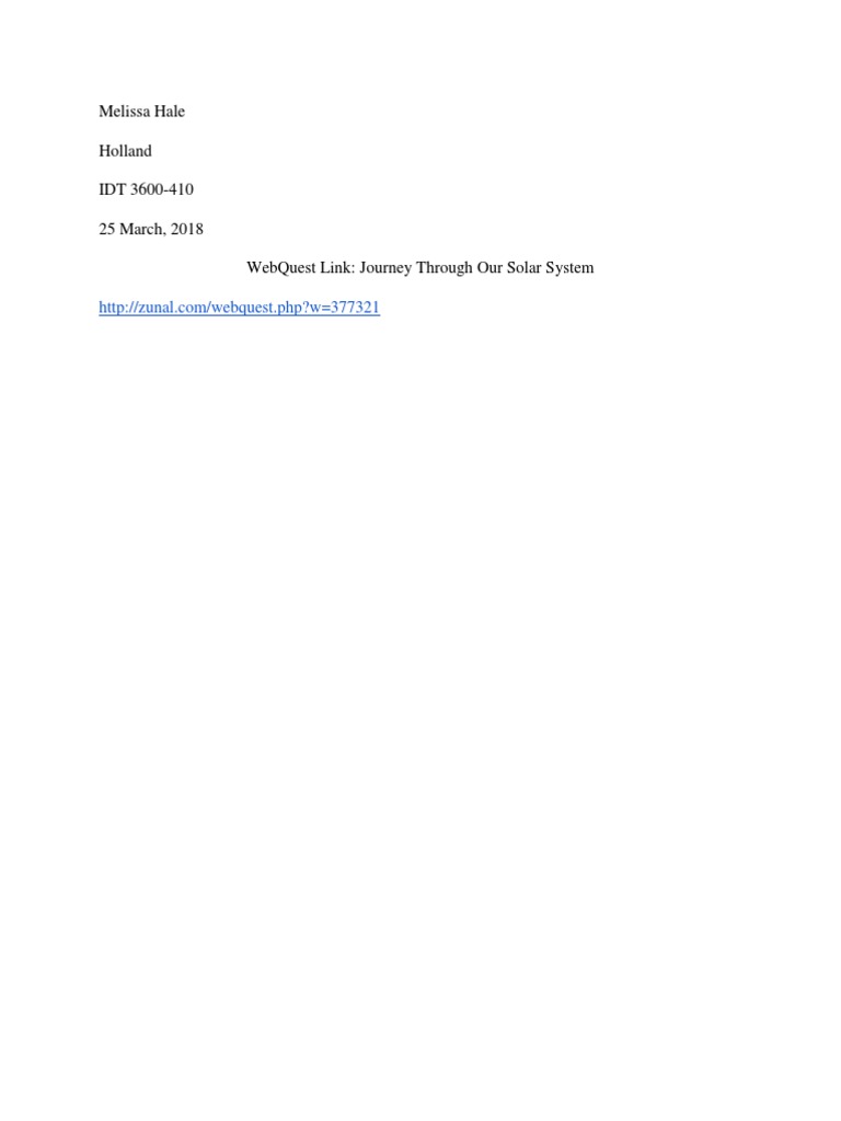Webquestidt3600 Melissahale | PDF | Computers