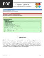 Cours Réseaux Informatiques | PDF | Ethernet | Topologie de réseau