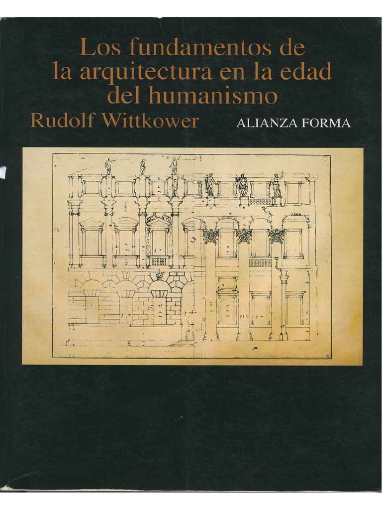 Los Fundamentos de La Arquitectura en La Edad Del Humanismo - Wittkover | PDF
