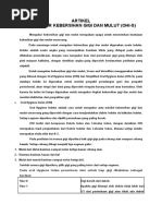 Indeks DMF-T Dan Def-T | PDF