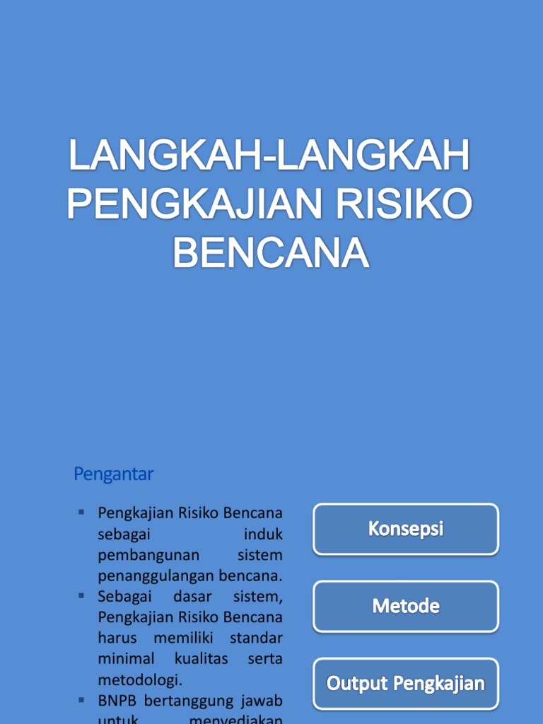 Langkah-Langkah Analisis Resiko | PDF