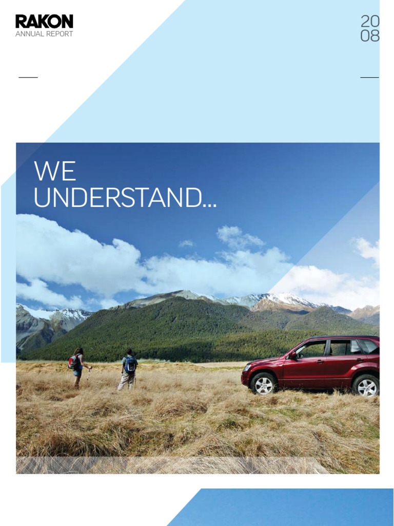 Rakon 2008 Annual Report | PDF | Board Of Directors | Business