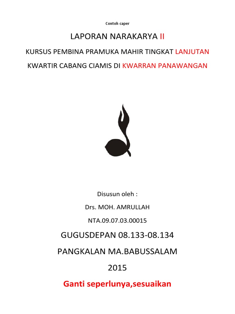 Laporan Narakarya Ii | PDF