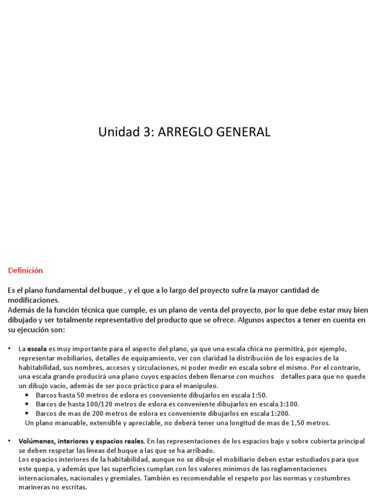 Capitulo 3 - Arreglo General | PDF | Industria pesada | Barcos
