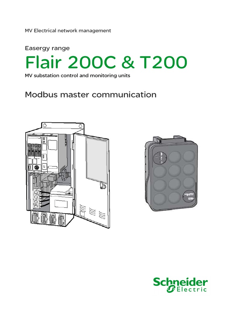 Configuring Modbus Communication in Easergy T200 and Flair 200C MV ...