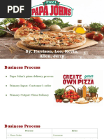 SIPOC Example PDF | PDF | Pizza | Business Process
