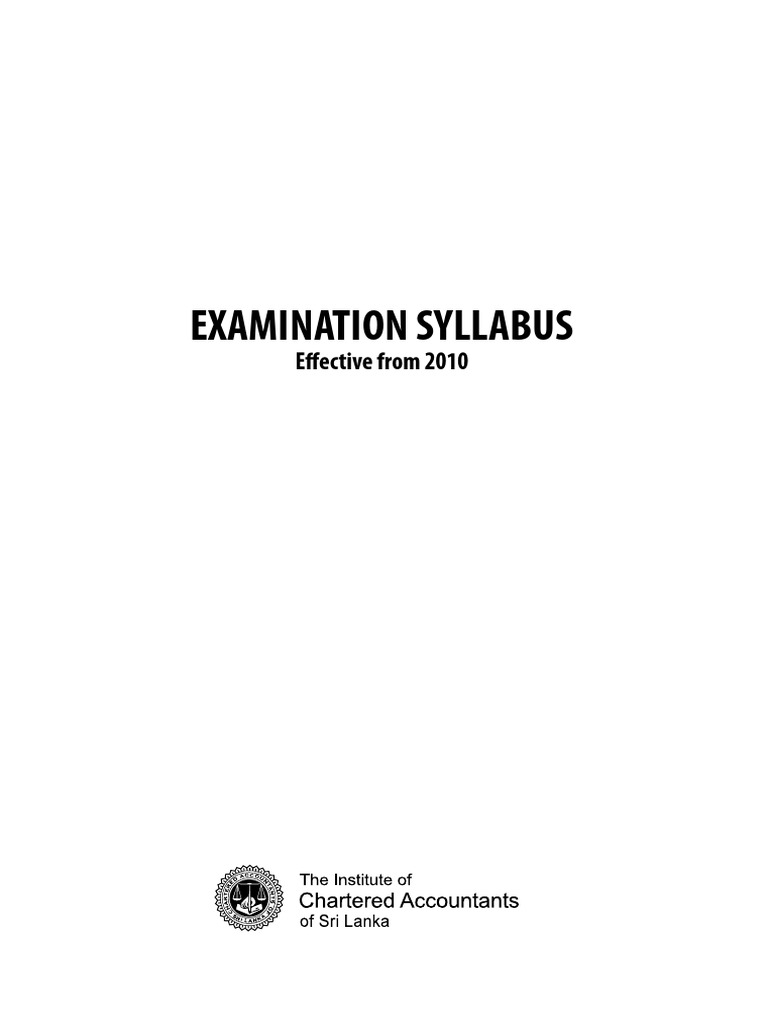 Syllabus Pdf Audit Accounting
