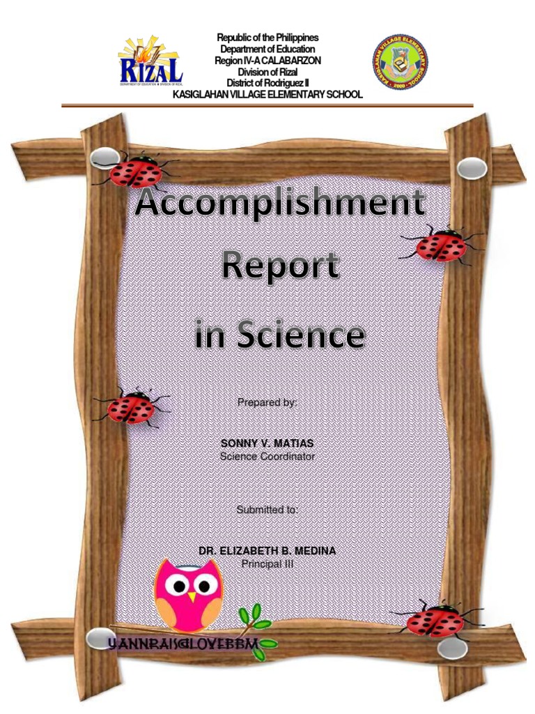 Narrative Report On SLAC MArch | PDF | Science Education | Learning
