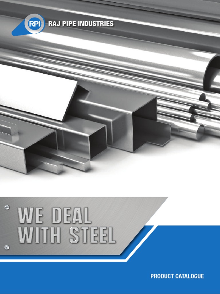 Raj Pipe Industries: Product Catalogue | PDF | Pipe (Fluid Conveyance) | Building Materials