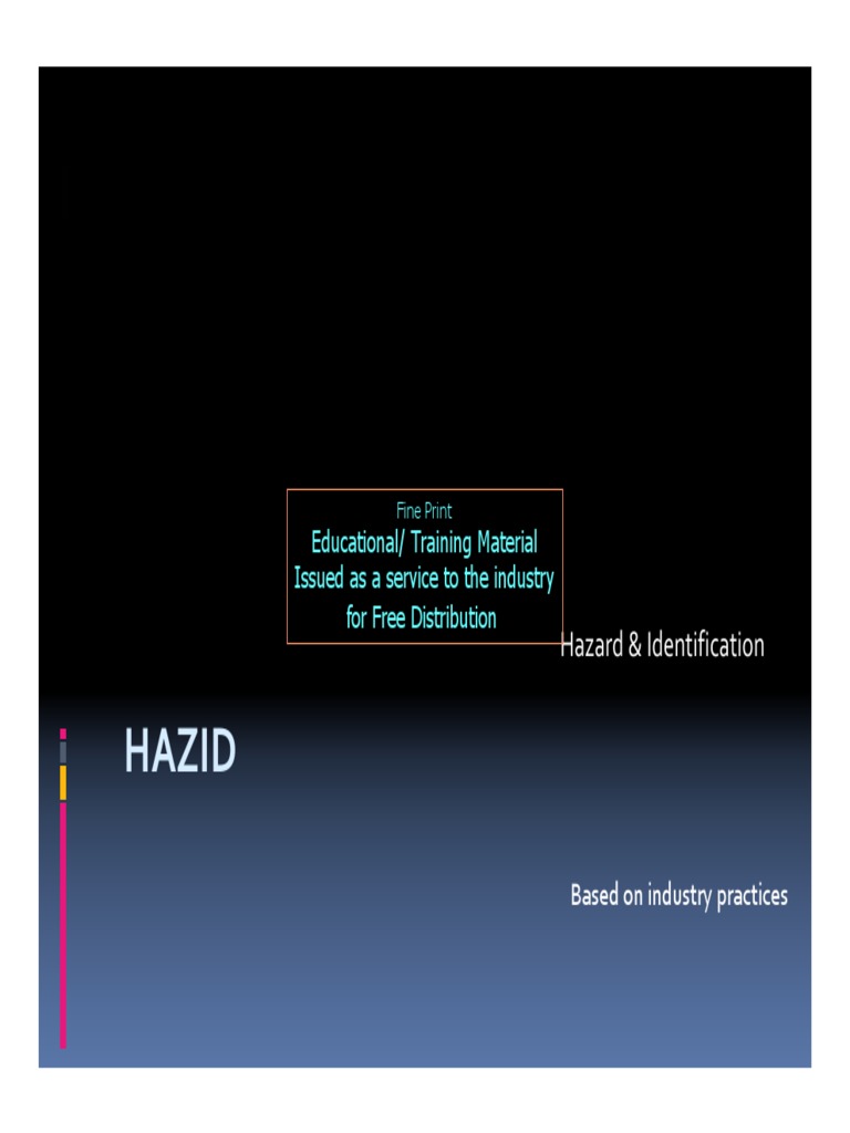 HazId | Hazards | Risk Management | Free 30-day Trial | Scribd