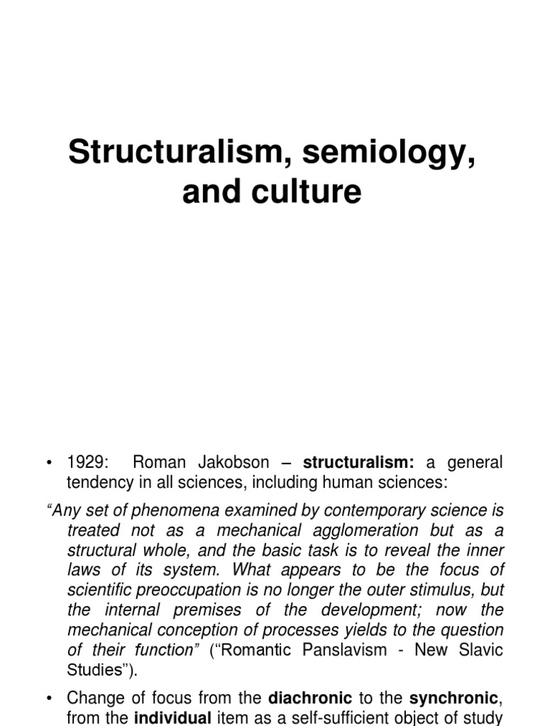 Structuralism, Semiology, and Culture | PDF | Semiotics | Mythology