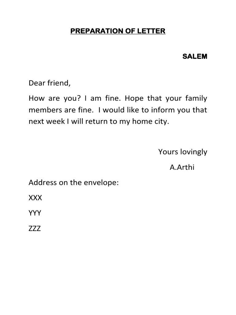 Preparation of Letter Aa | PDF