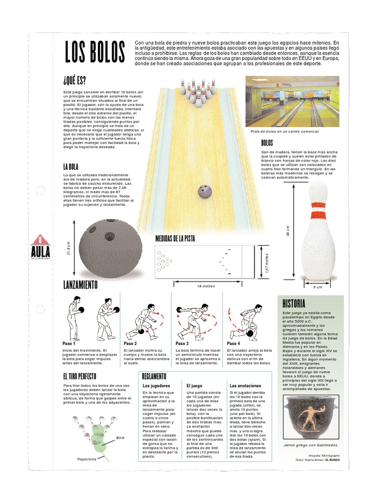 Reglas y Medidas del Juego de Bolos | PDF | Deportes | Ocio