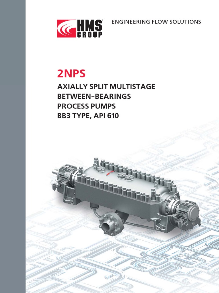 Axially Split Multistage Between-Bearings Process Pumps Bb3 Type, Api ...