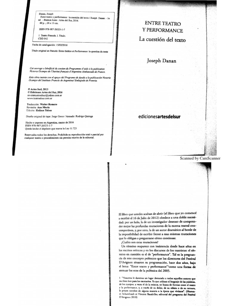 Joseph Danan Document Summary | PDF