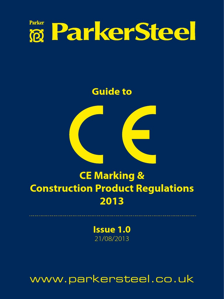CE Marking Guide | PDF | Structural Steel | Iso 9000