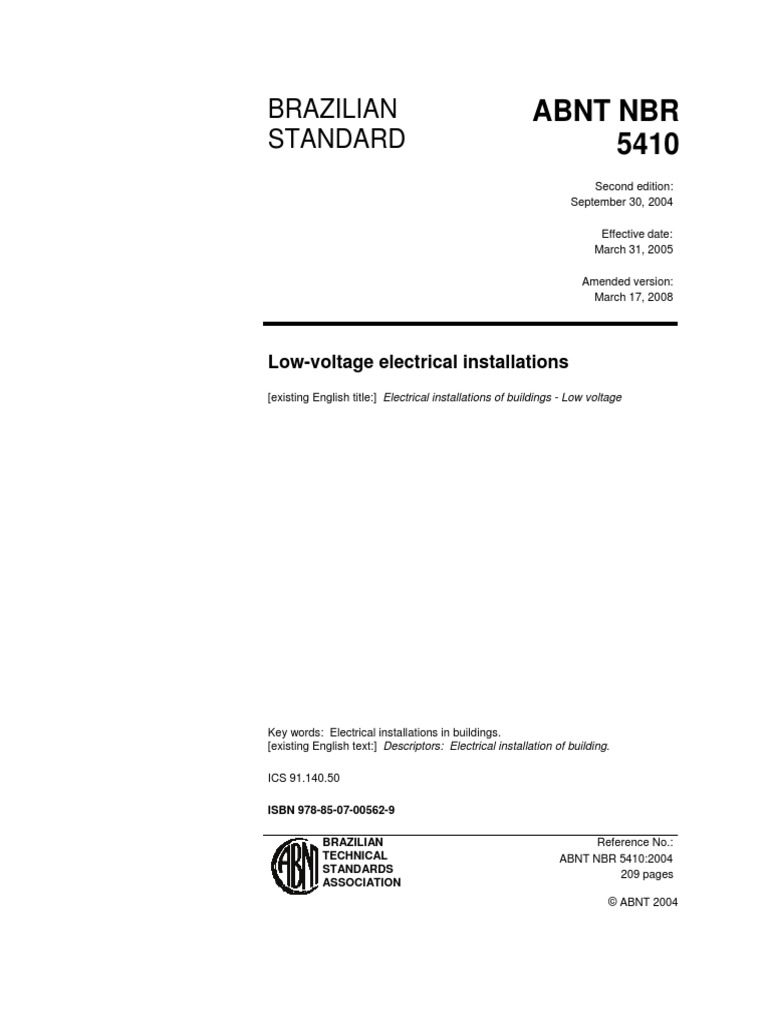 5410 en | PDF | Electromagnetic Compatibility | Electrical Wiring