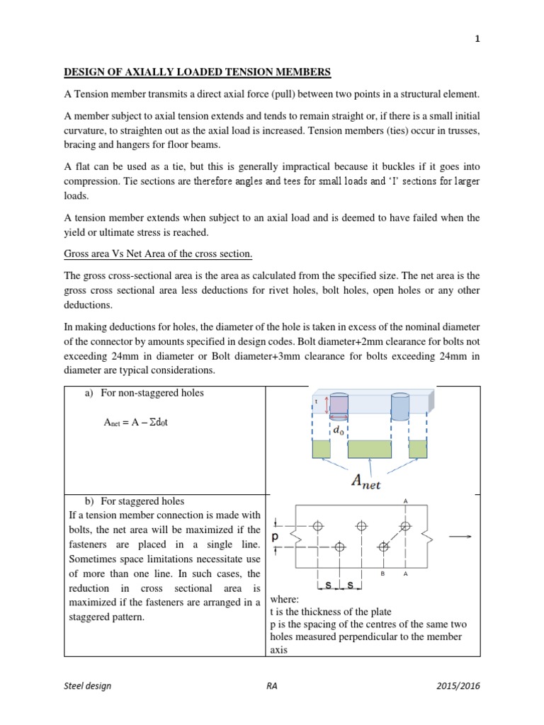 Chapter 3 Tension Design | PDF | Screw | Tension (Physics)
