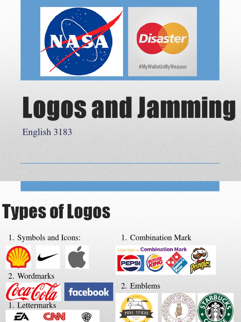 Logos and Jamming: English 3183 | PDF
