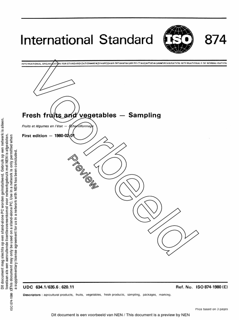 Iso 874 | PDF