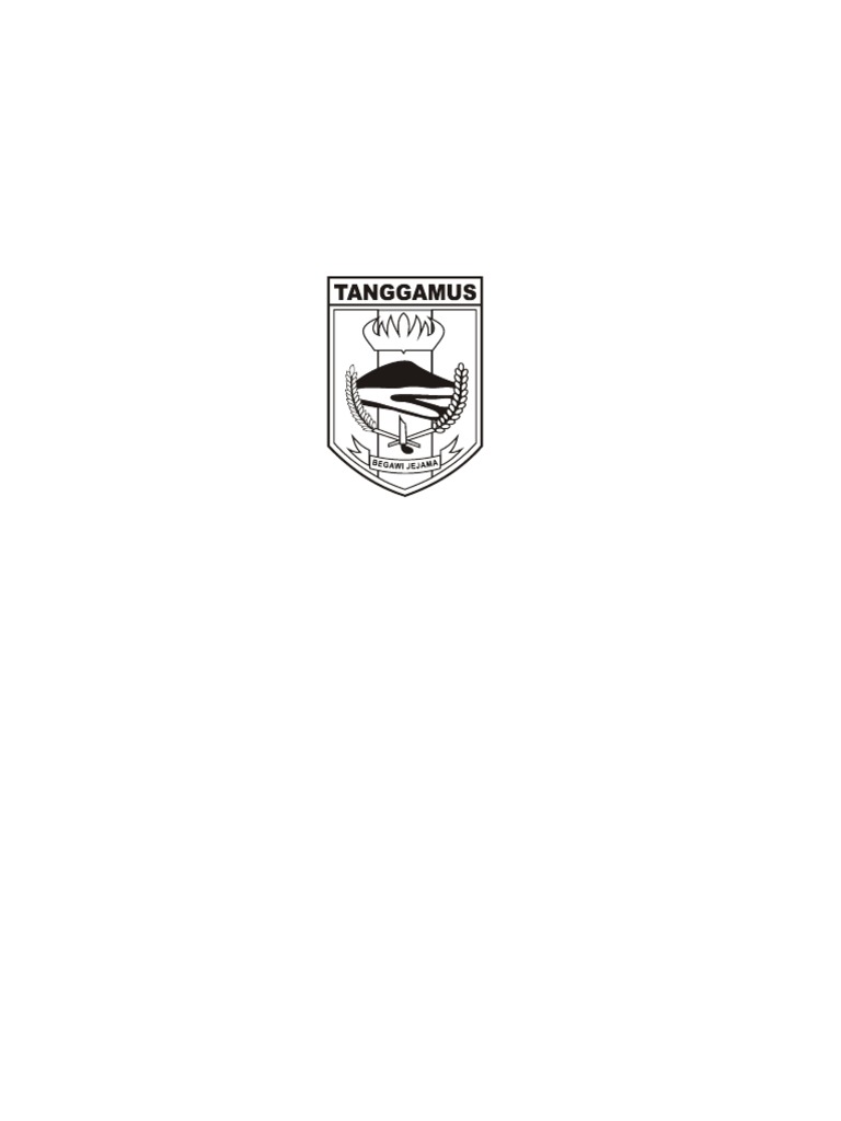 Logo Tanggamus Hitam Putih | PDF