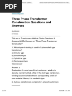 Transformer Interview Questions | PDF | Transformer | Inductor
