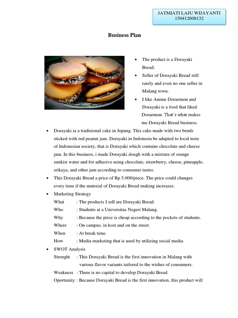 Business Plan | PDF | Marketing | Microeconomics