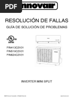 Códigos de Error Aire Acondicionado York | PDF | Aire acondicionado | Tecnologías de gas