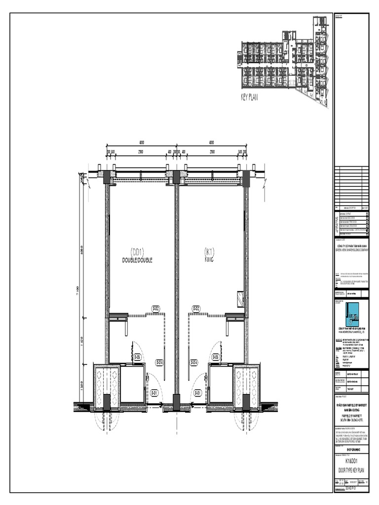 Door Key Plan & Details | PDF