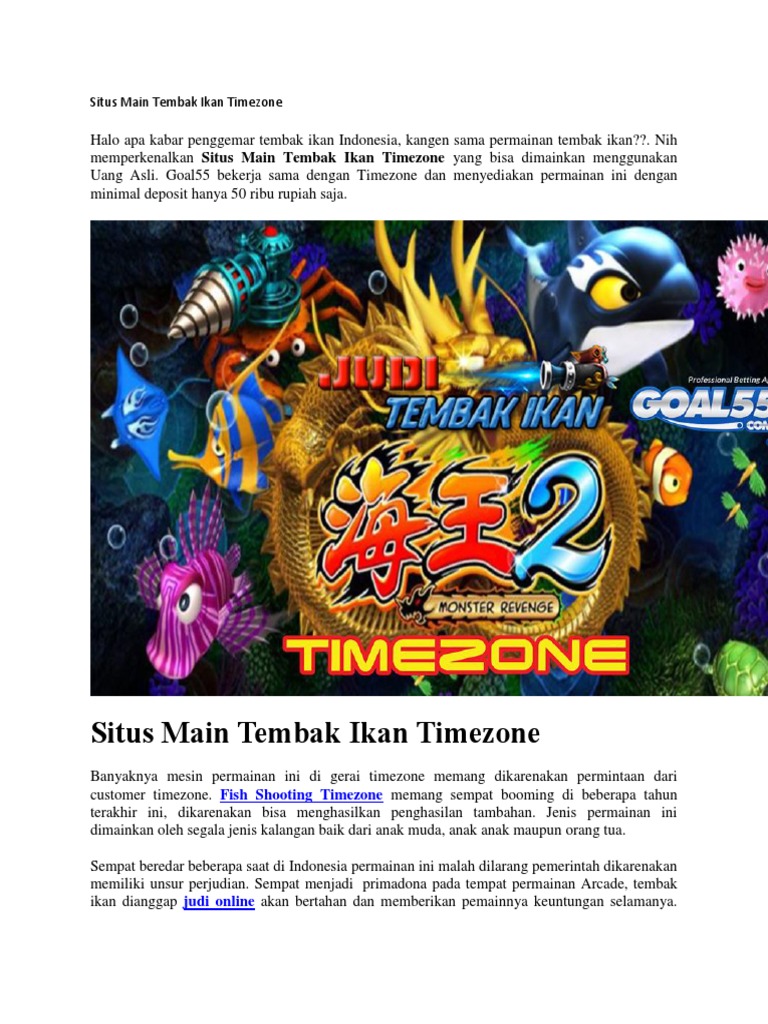 Situs Main Tembak Ikan Timezone | PDF