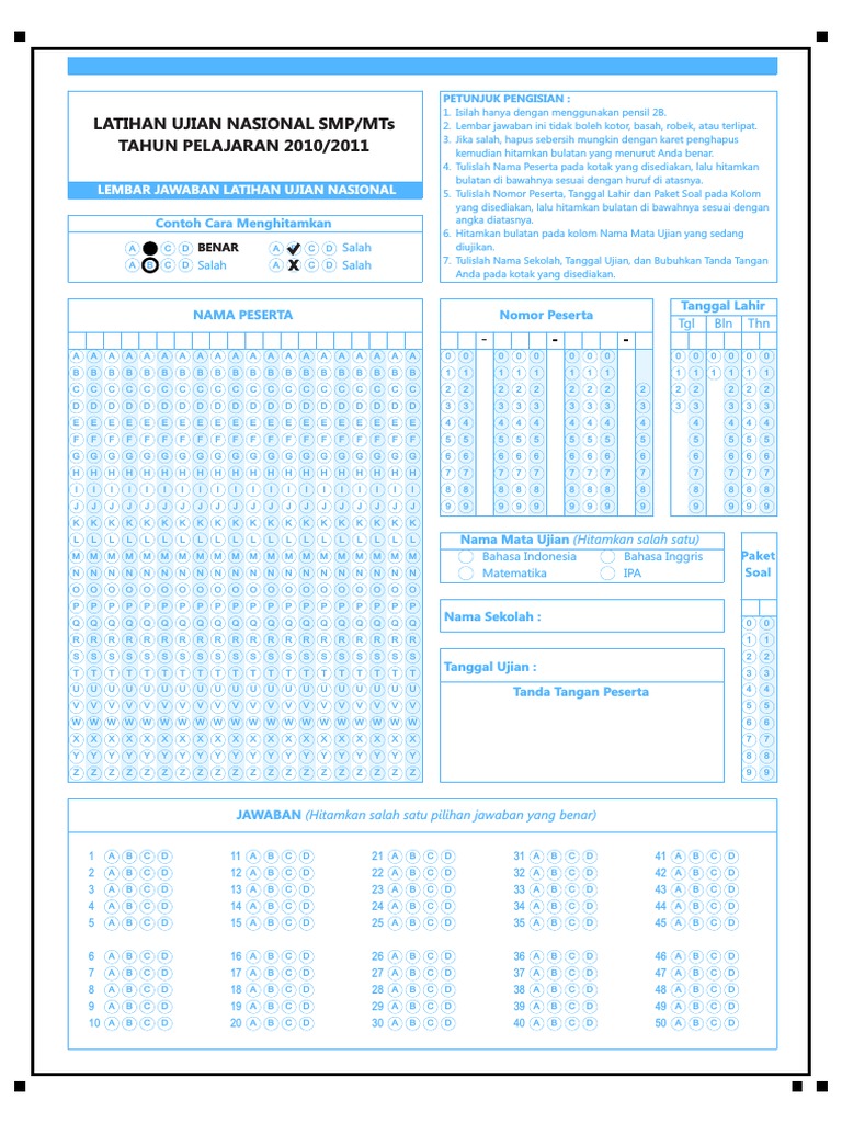 LJK Un SMP 2011 PDF | PDF