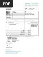 Proforma Invoice for ERP Services | PDF | Invoice | Financial Technology