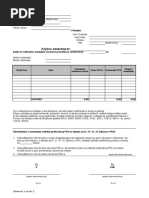 Potvrda o Radnom Odnosu | PDF