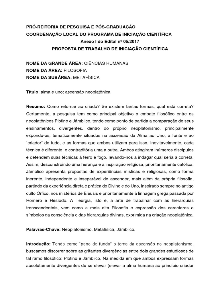 Ascensão da Alma no Neoplatonismo | PDF | Neoplatonismo | Espírito